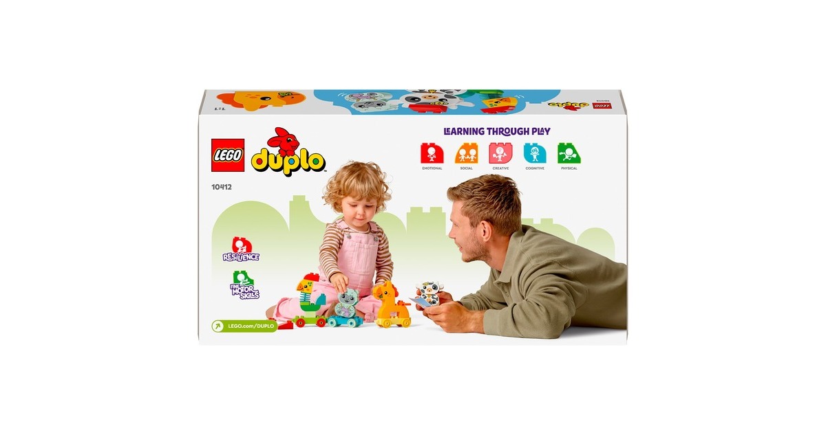 LEGO 10412 DUPLO Tierzug, Konstruktionsspielzeug
