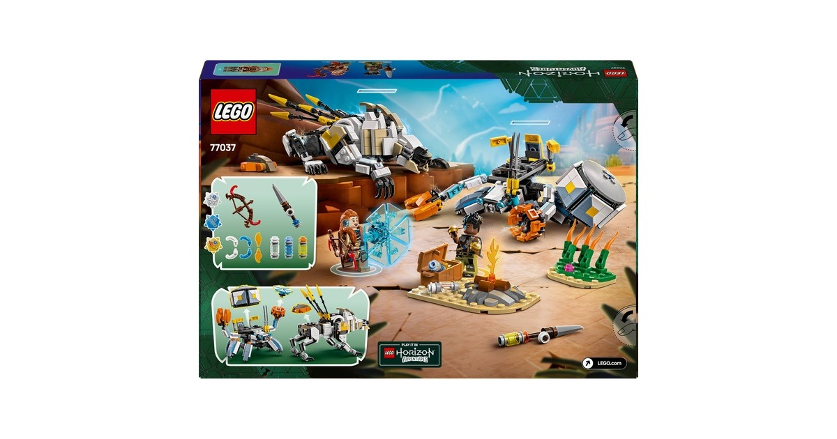 LEGO 77037 Horizon Adventures Aloy und Varl vs. Panzerwanderer und ...