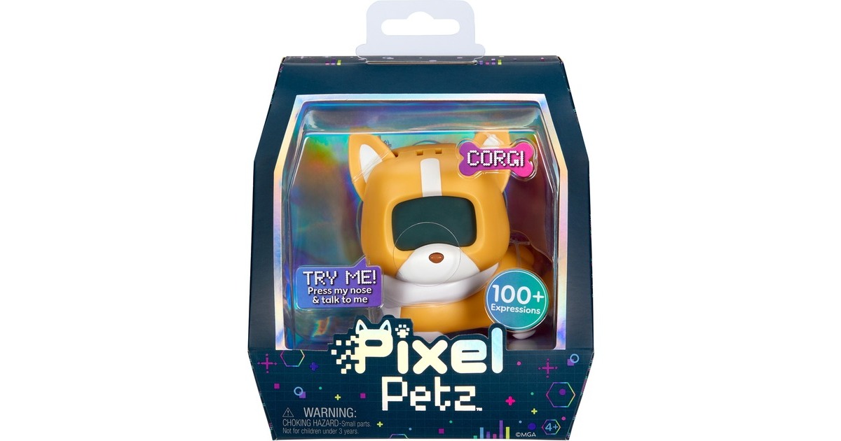 MGA Entertainment Pixel Petz - Corgi, Spielfigur