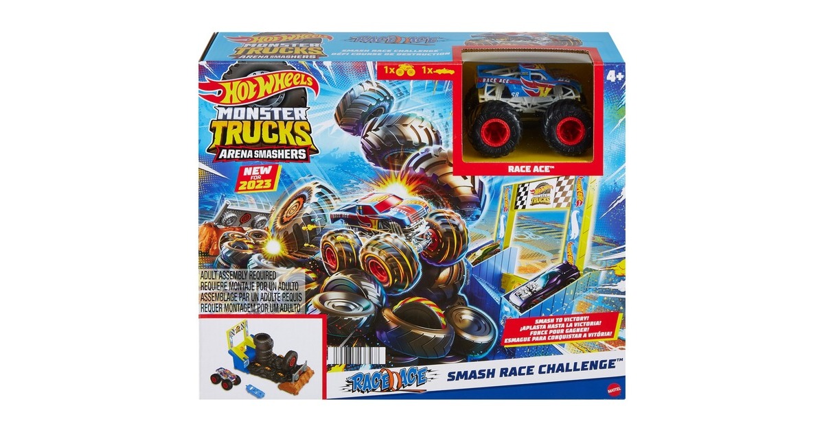 Hot Wheels Monster Trucks Arena World: Entry Challenge - Race Ace's ...
