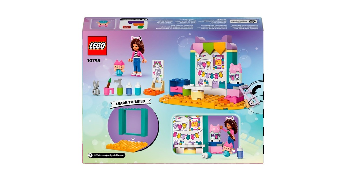 LEGO 10795 Gabby's Dollhouse Bastelspaß mit Baby Box ...