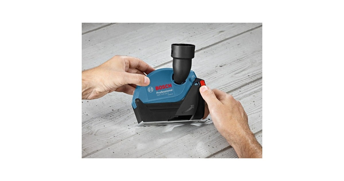 Bosch Professional Absaughaube GDE 125 EA-S Professional, Aufsatz blau ...