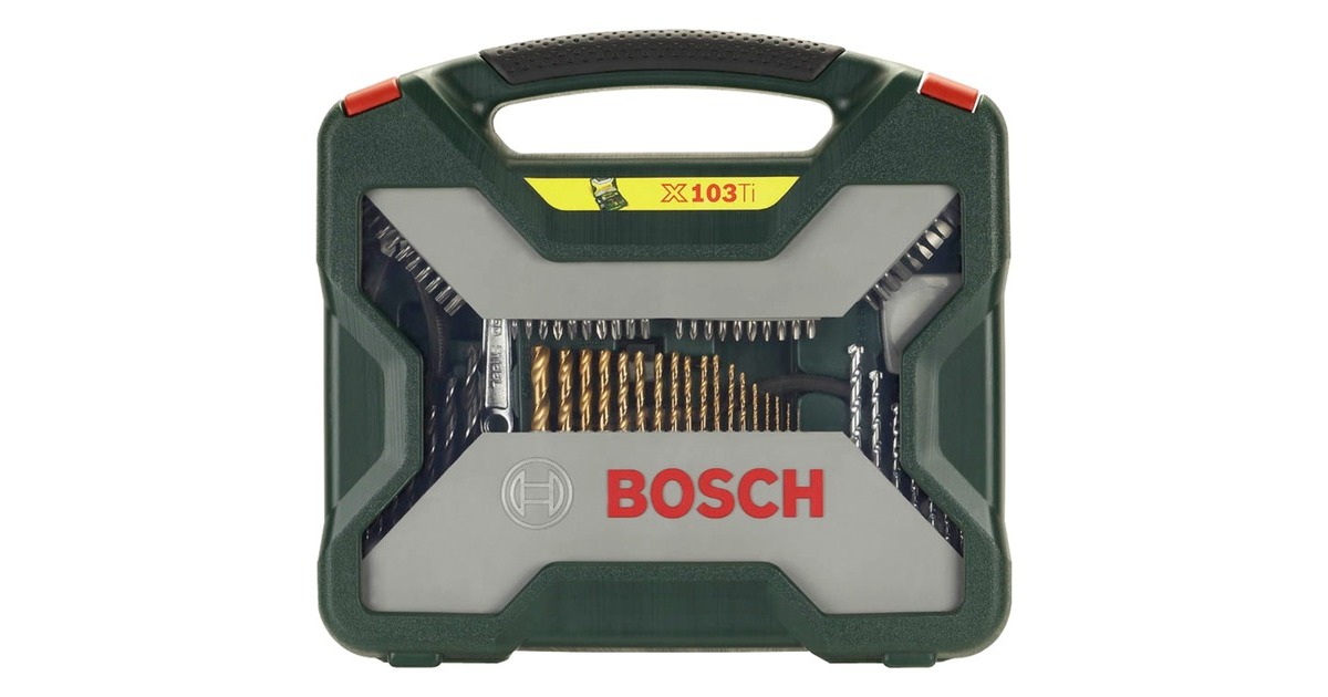 Bosch Heimwerken And Garten X Line Titanium Bohrer Und Schrauber Set