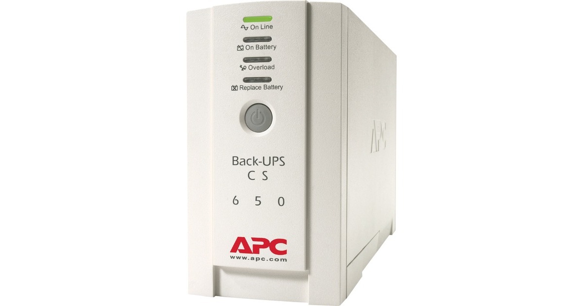 APC Back-UPS CS 650VA, USV beige, Retail