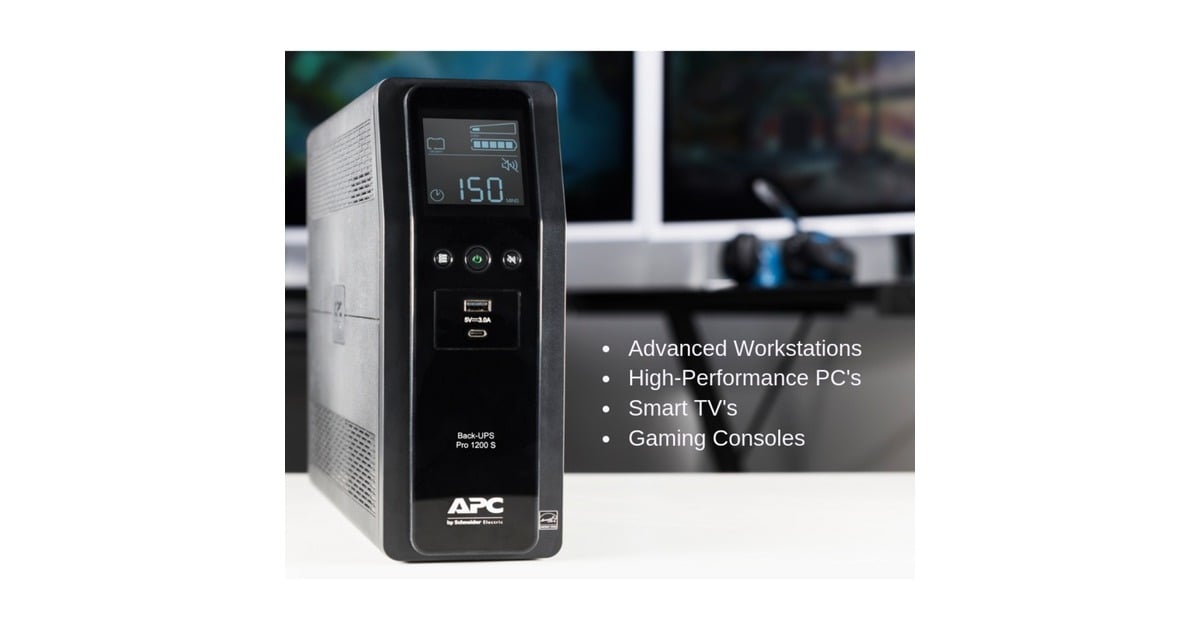 APC Back-UPS Pro 1200S, USV schwarz