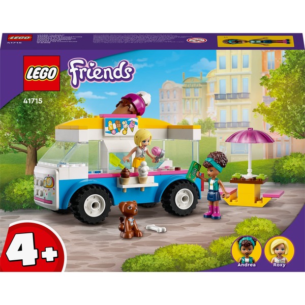 LEGO 41715 Friends Eiswagen, Konstruktionsspielzeug Mit Fahrzeug und 2 ...