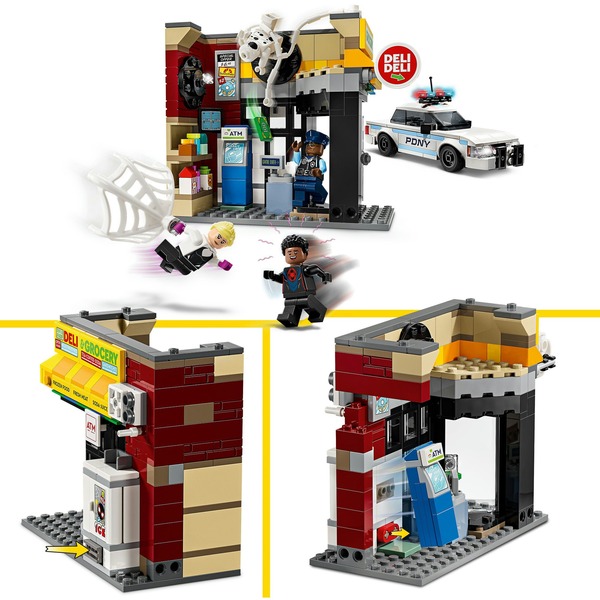 LEGO 76311 Marvel Super Heroes Spider-Verse: Miles Morales vs Spot ...
