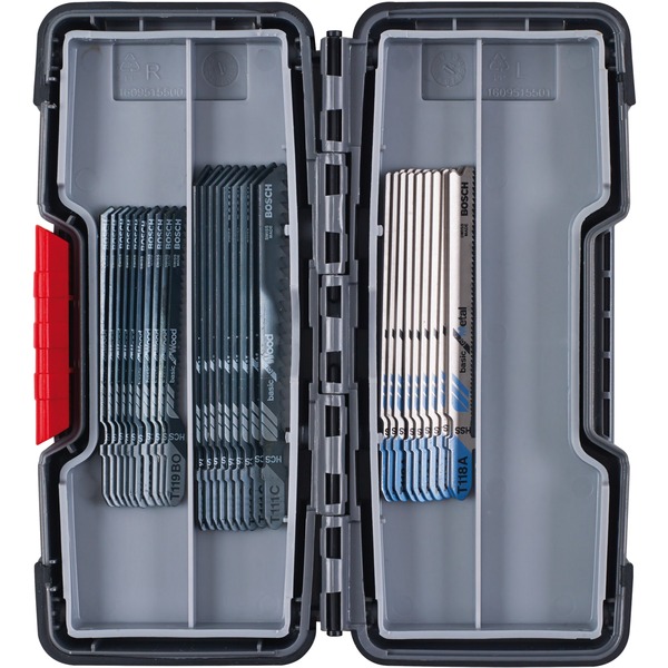 Bosch Professional Stichsägeblatt-Satz Basic for Wood and Metal, 30 ...