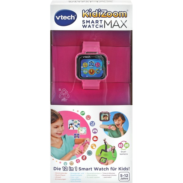 VTech KidiZoom Smart Watch MAX , Smartwatch pink