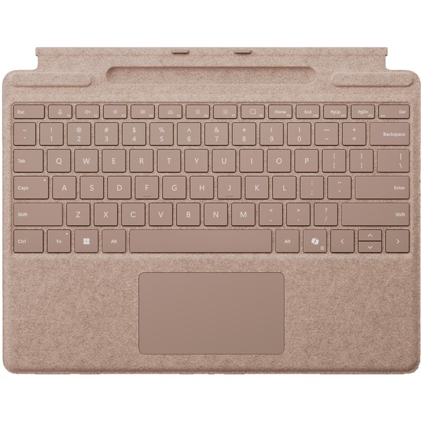 Microsoft Surface Pro Keyboard mit Slim Pen, Tastatur beige, DE-Layout ...