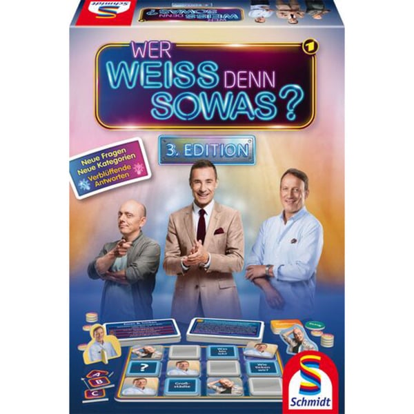 Schmidt Spiele Wer weiss denn sowas? 3rd Edition, Quizspiel