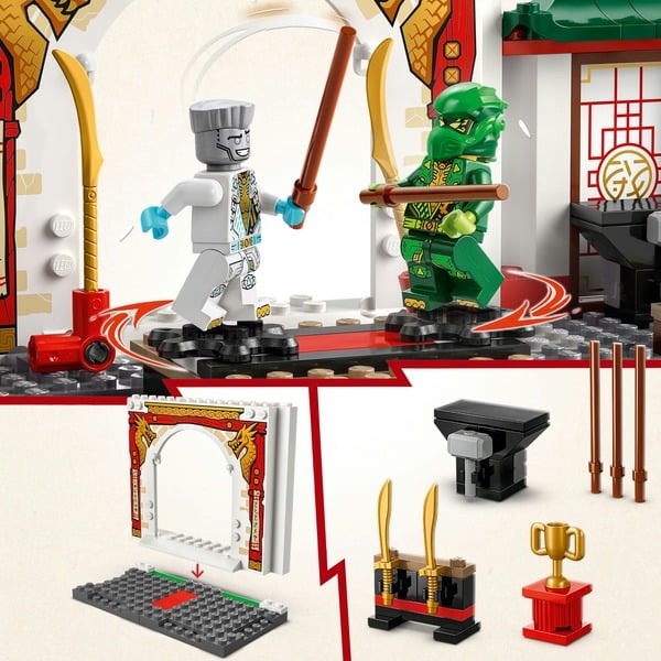 LEGO 71831 Ninjago Spinjitzu-Tempel der Ninja, Konstruktionsspielzeug
