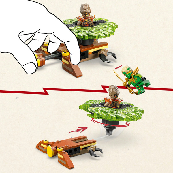LEGO 71850 Ninjago Lloyd vs. Elementarmonster-Spinner ...