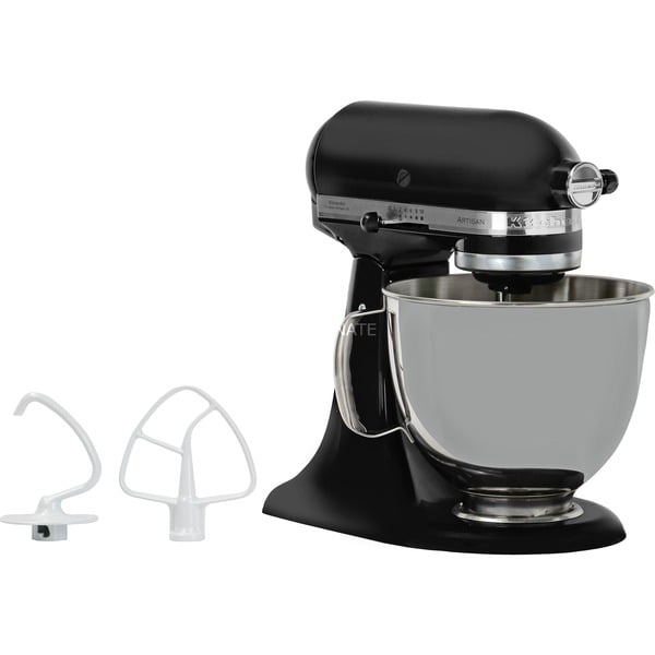KitchenAid Artisan 5KSM125 Matt-Schwarz, Küchenmaschine schwarz (matt ...
