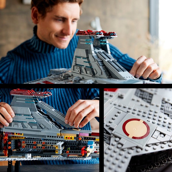 LEGO 75367 Star Wars Republikanischer Angriffskreuzer der Venator ...