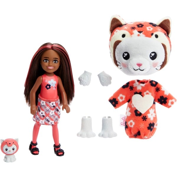 Barbie Barbie Cutie Reveal Chelsea Costume Cuties Serie - Kitty Red ...