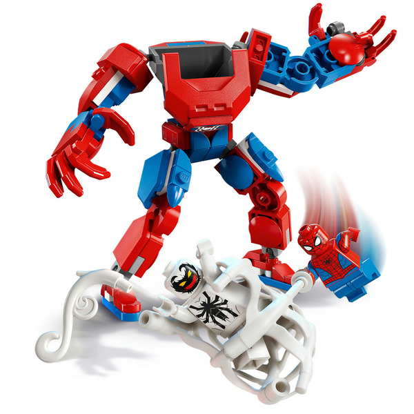 LEGO 76308 Marvel Super Heroes Spider-Man Mech vs. Anti-Venom ...