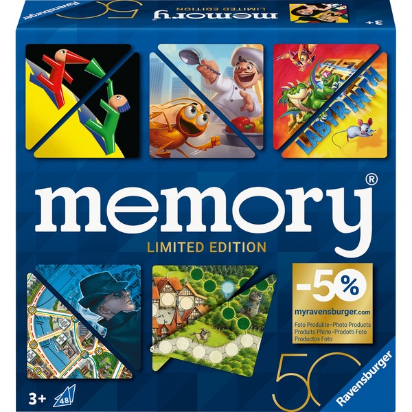 Ravensburger memory - 50 Jahre Blaues Dreieck, Gedächtnisspiel