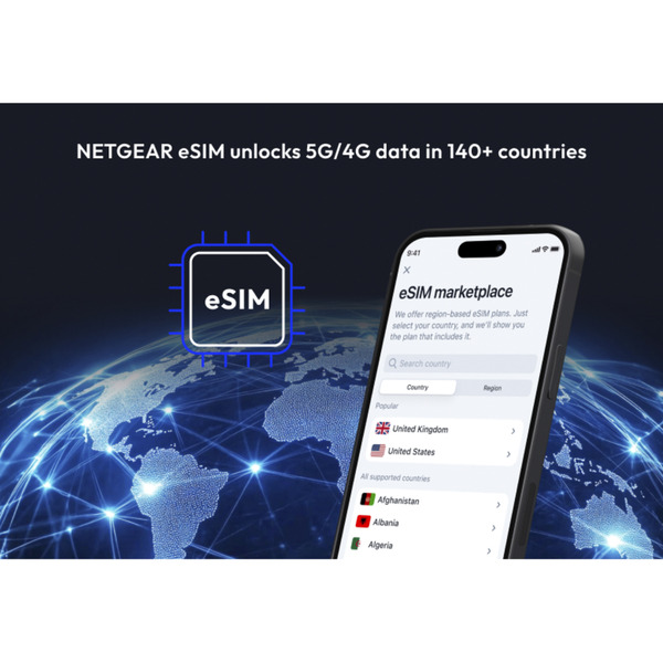 Netgear Nighthawk 5G M7 Mobile WiFi 7 Hotspot Router mit eSIM, Mobile ...