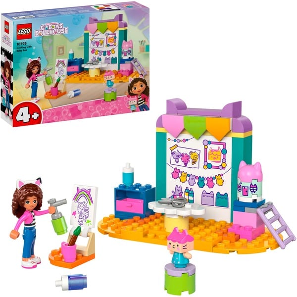 LEGO 10795 Gabby's Dollhouse Bastelspaß mit Baby Box ...