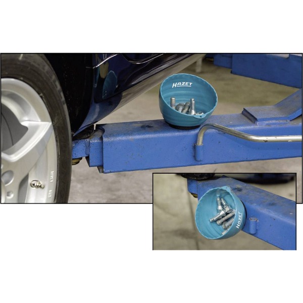 Hazet Magnet-Schale 197-3, Ablage blau, 150mm, zur Befestigung an ...